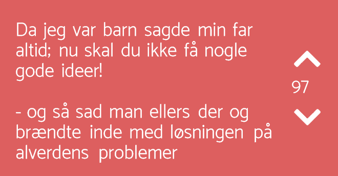 Da jeg var barn sagde... - Jodelgrin.dk