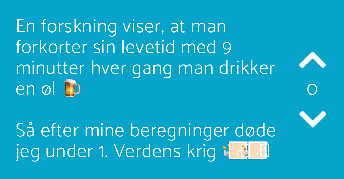 En forskning viser, at man... - Jodelgrin.dk