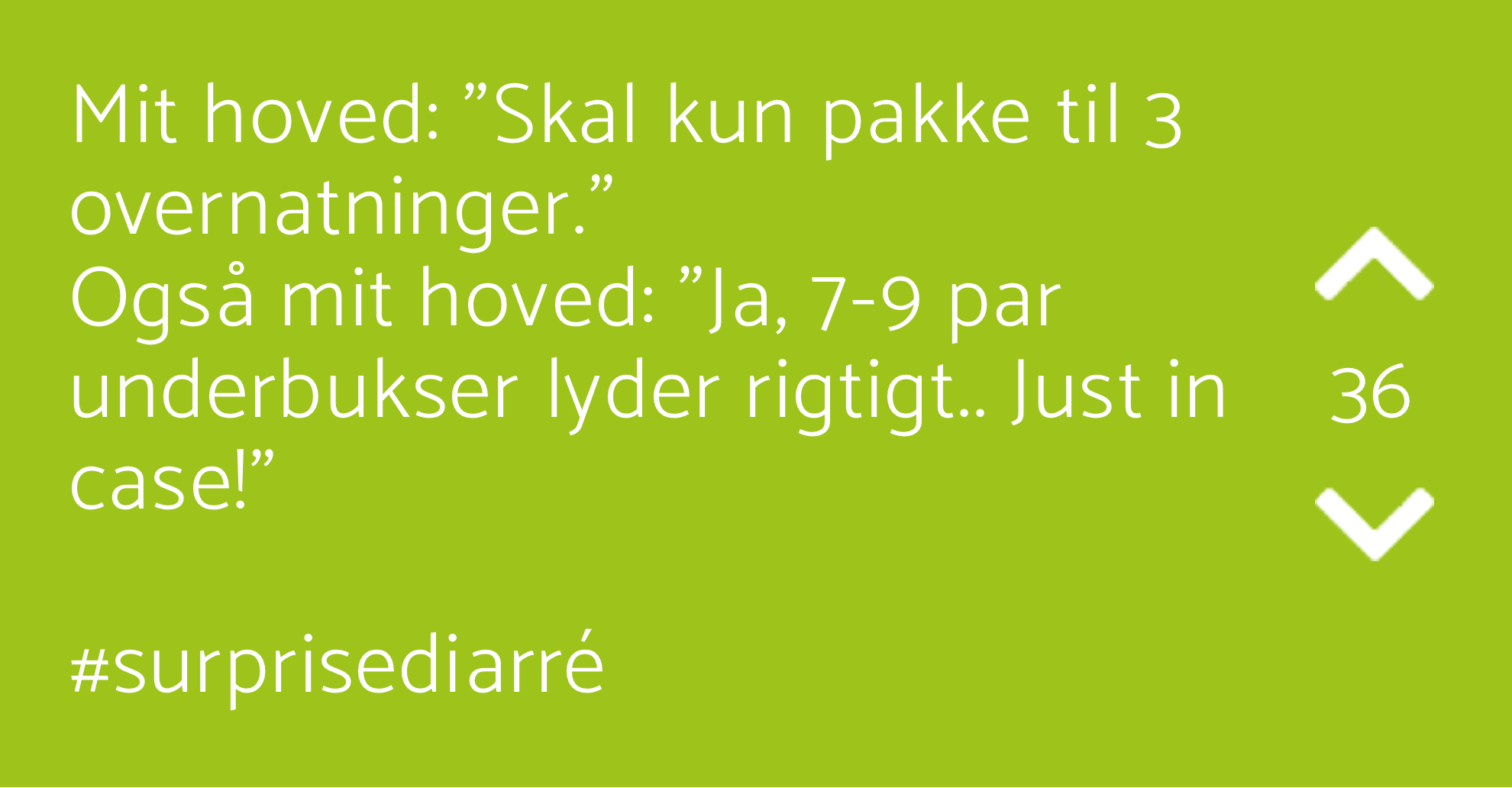 Mit hoved: "Skal kun pakke... - Jodelgrin.dk