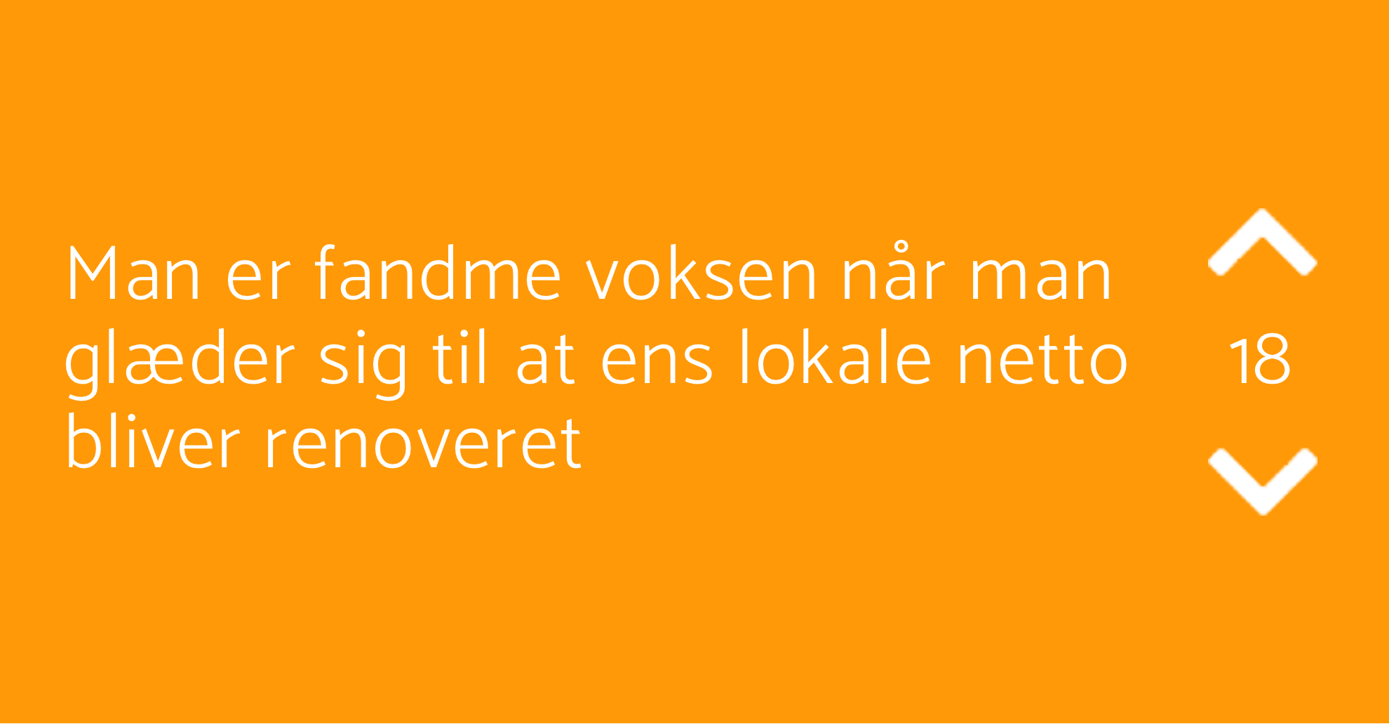 Man er fandme voksen når... - Jodelgrin.dk
