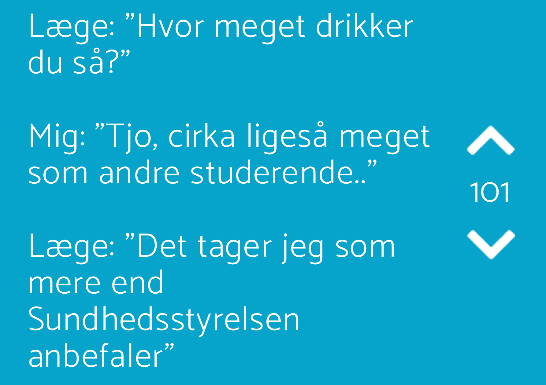 Læge: "Hvor meget drikker du... - Jodelgrin.dk