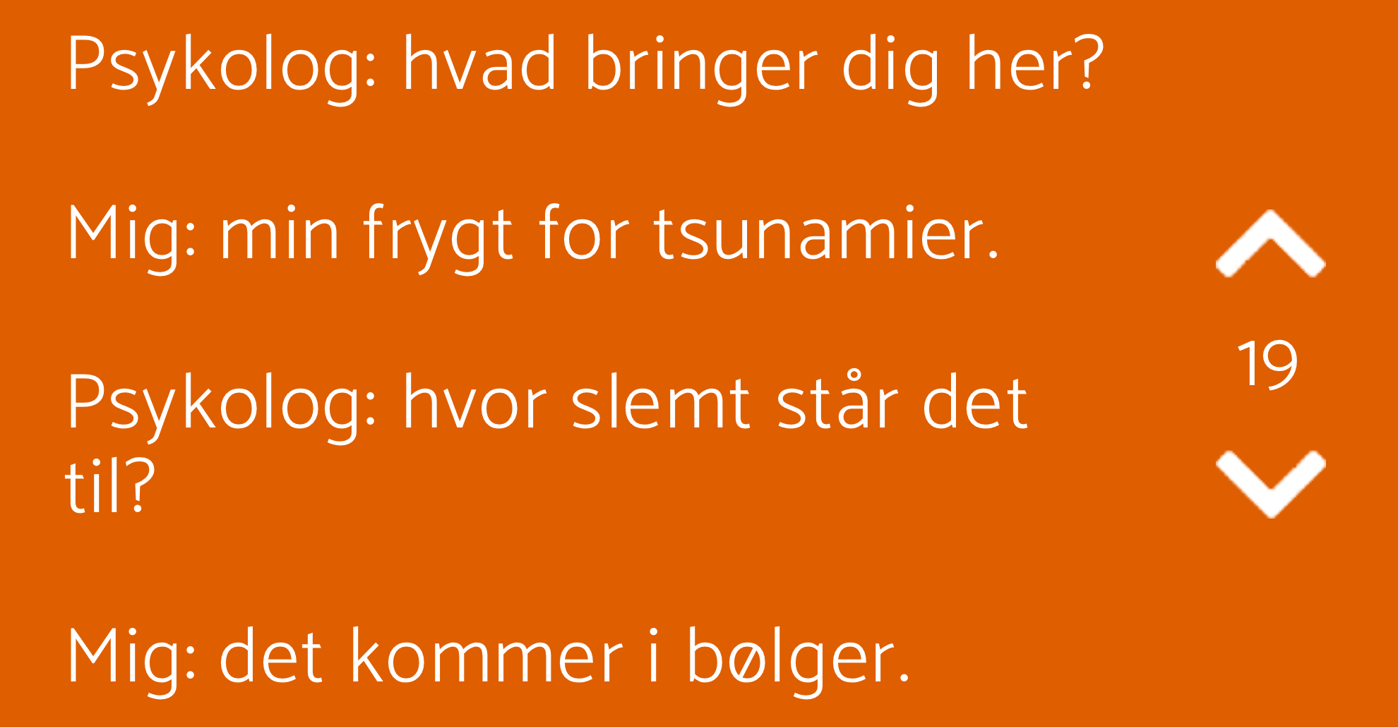 Psykolog: hvad bringer dig her... - Jodelgrin.dk