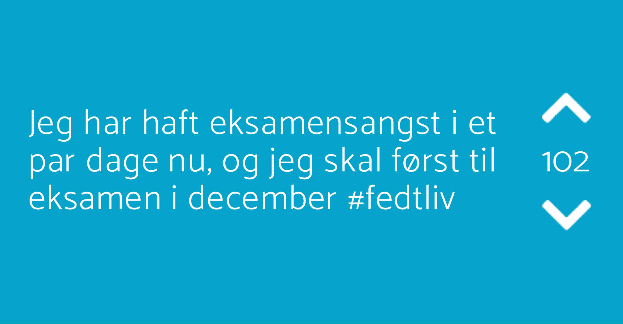 Jeg har haft eksamensangst i... - Jodelgrin.dk