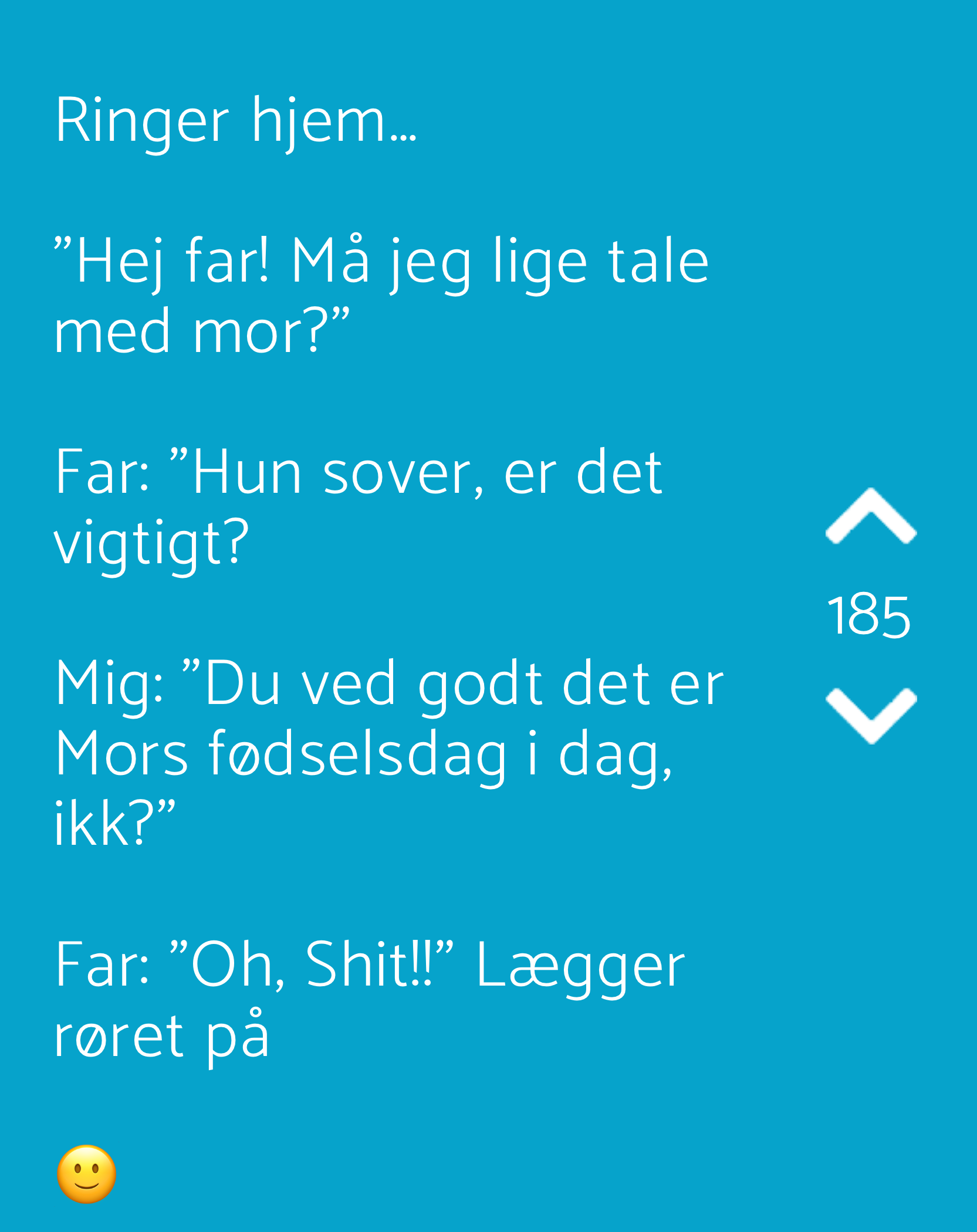 Ringer hjem…"Hej far! Må jeg... - Jodelgrin.dk